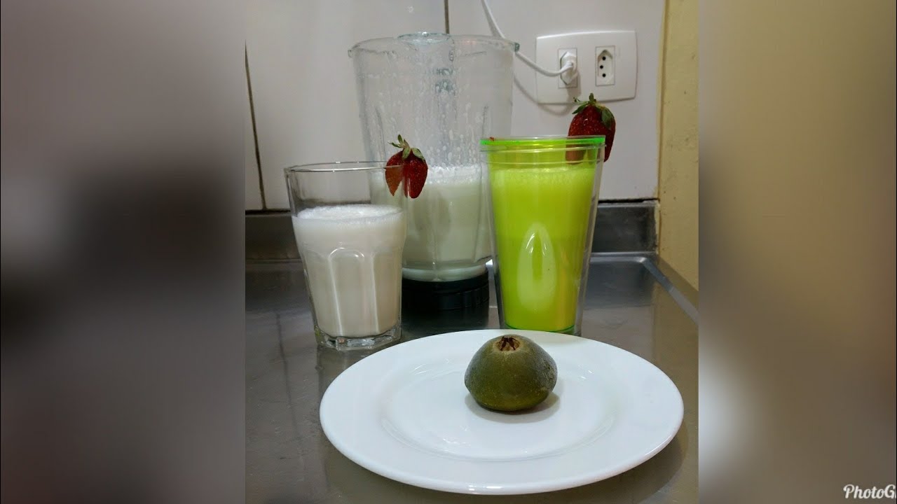 Vitamina de Cambuci de 3 ingredientes - YouTube