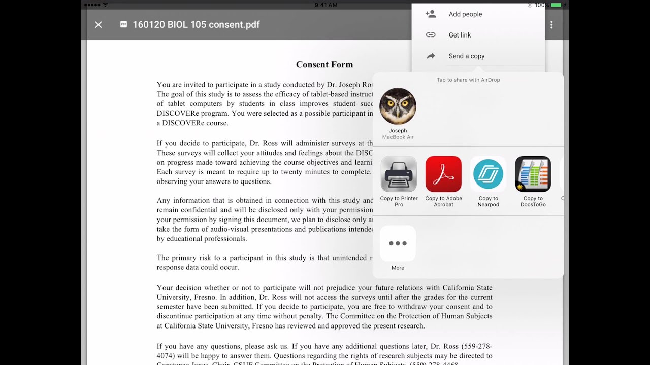 PDF Annotation from Google apps in Xodo - YouTube