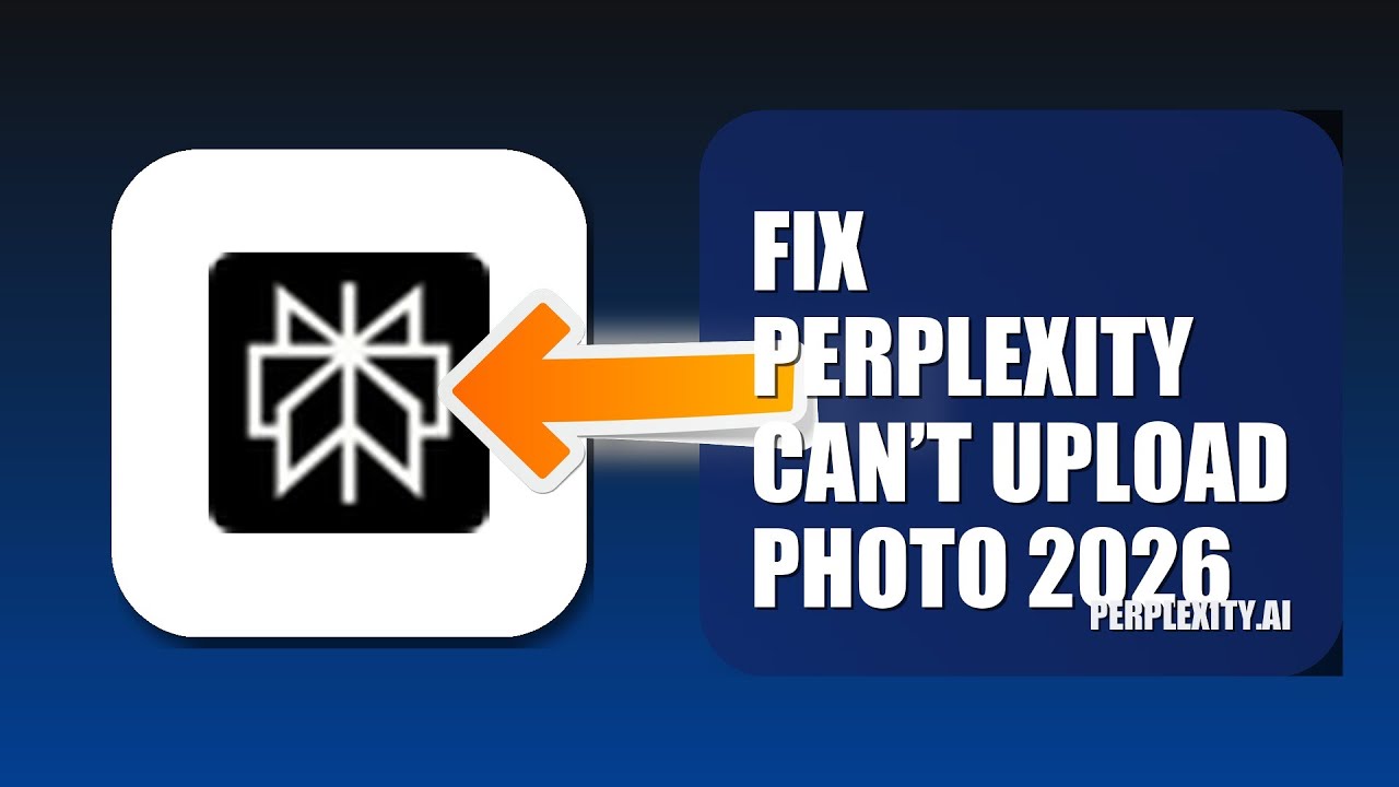 How To Fix Perplexity Can’t Upload Photo 2026 - YouTube