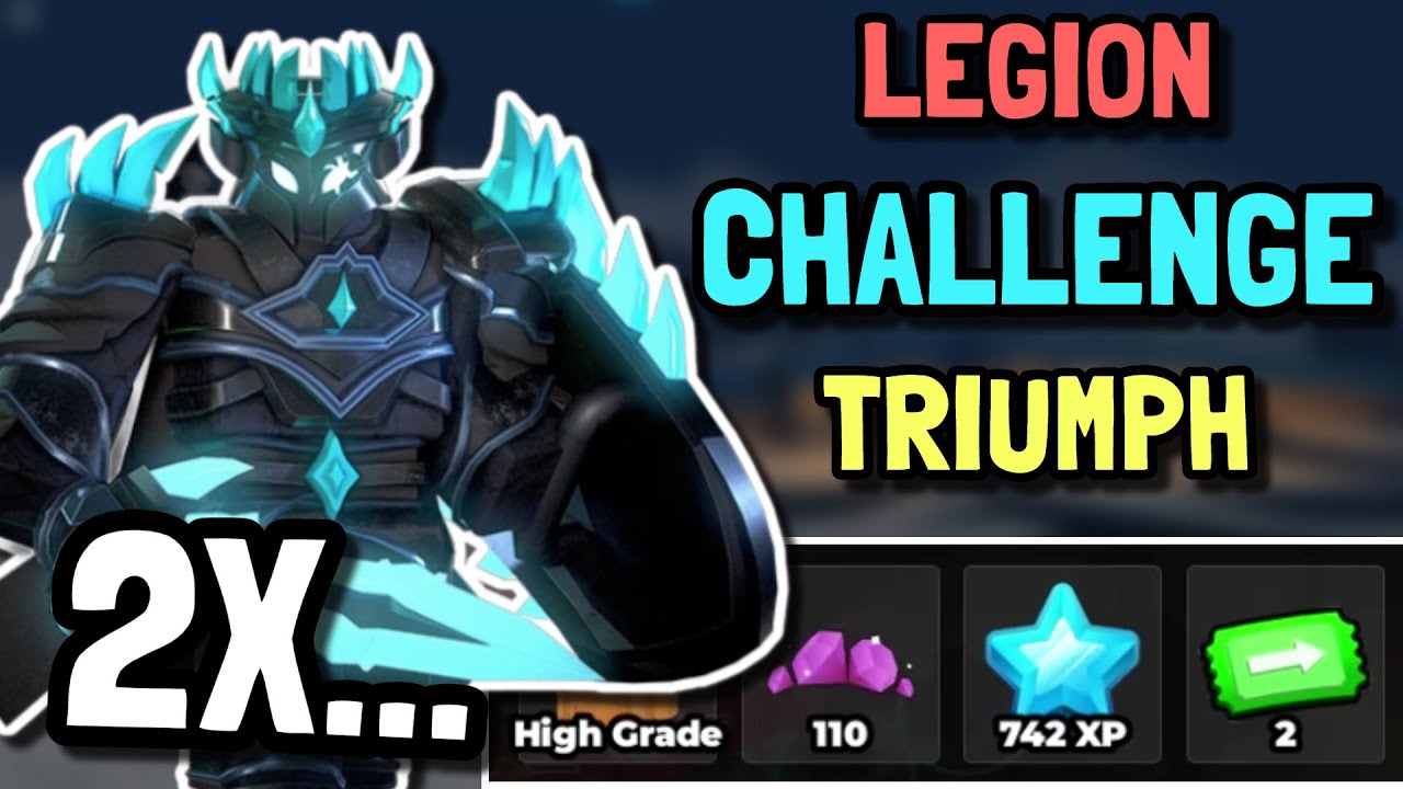 LEGION CHALLENGE MAP TRIUMPH ON WINTER STRONGHOLD | Roblox Tower ...