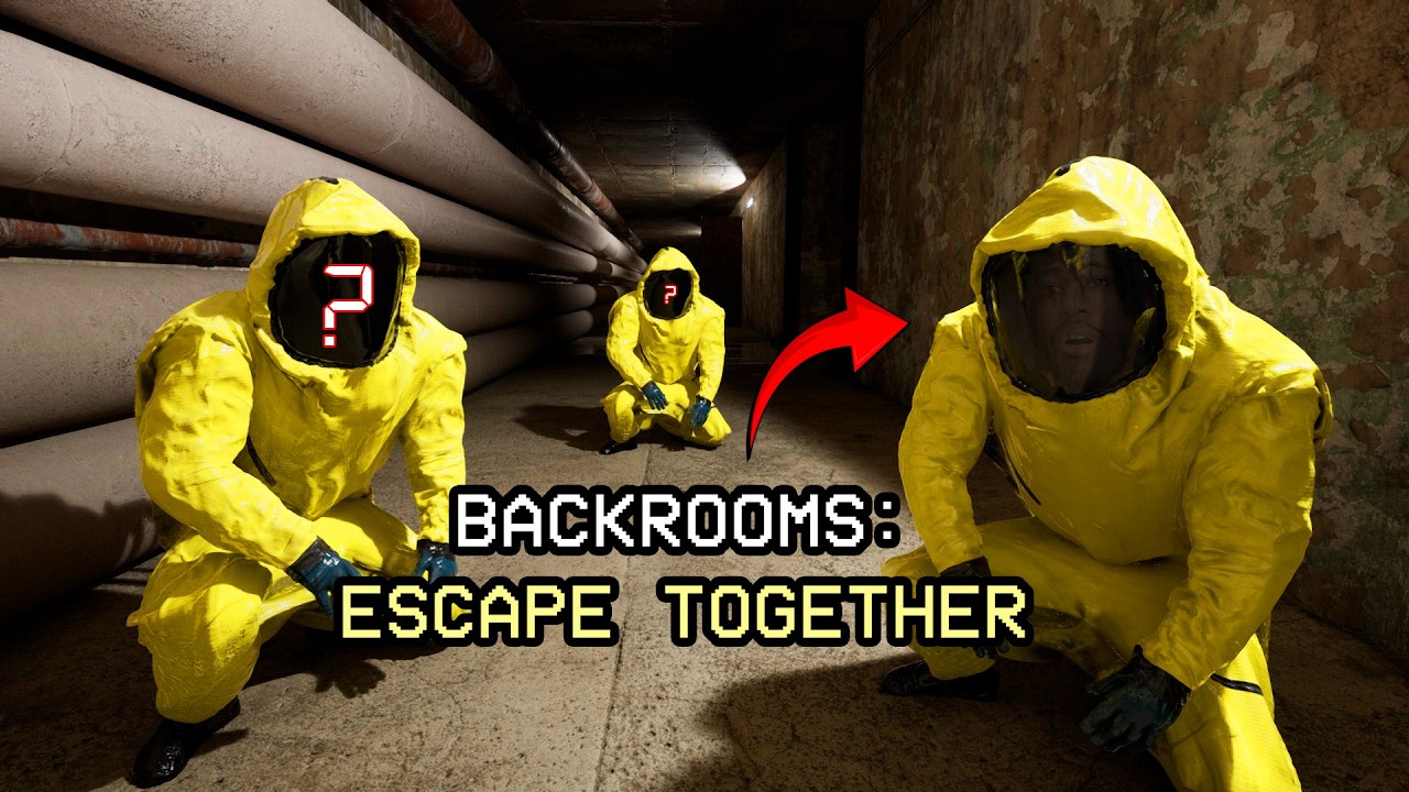We Attempt to Escape the Backrooms Together - YouTube