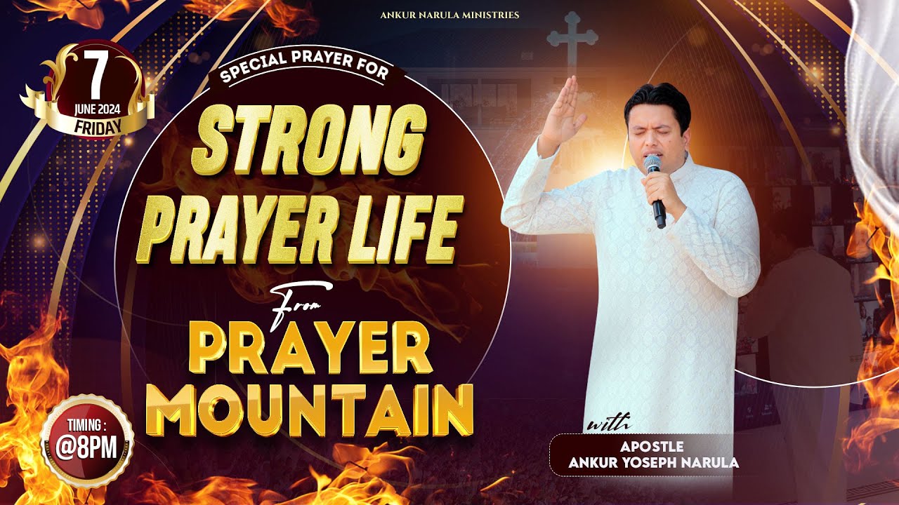 LIVE HEALING PRAYER HOUR FROM PRAYER MOUNTAIN (07-06-2024) || Ankur ...