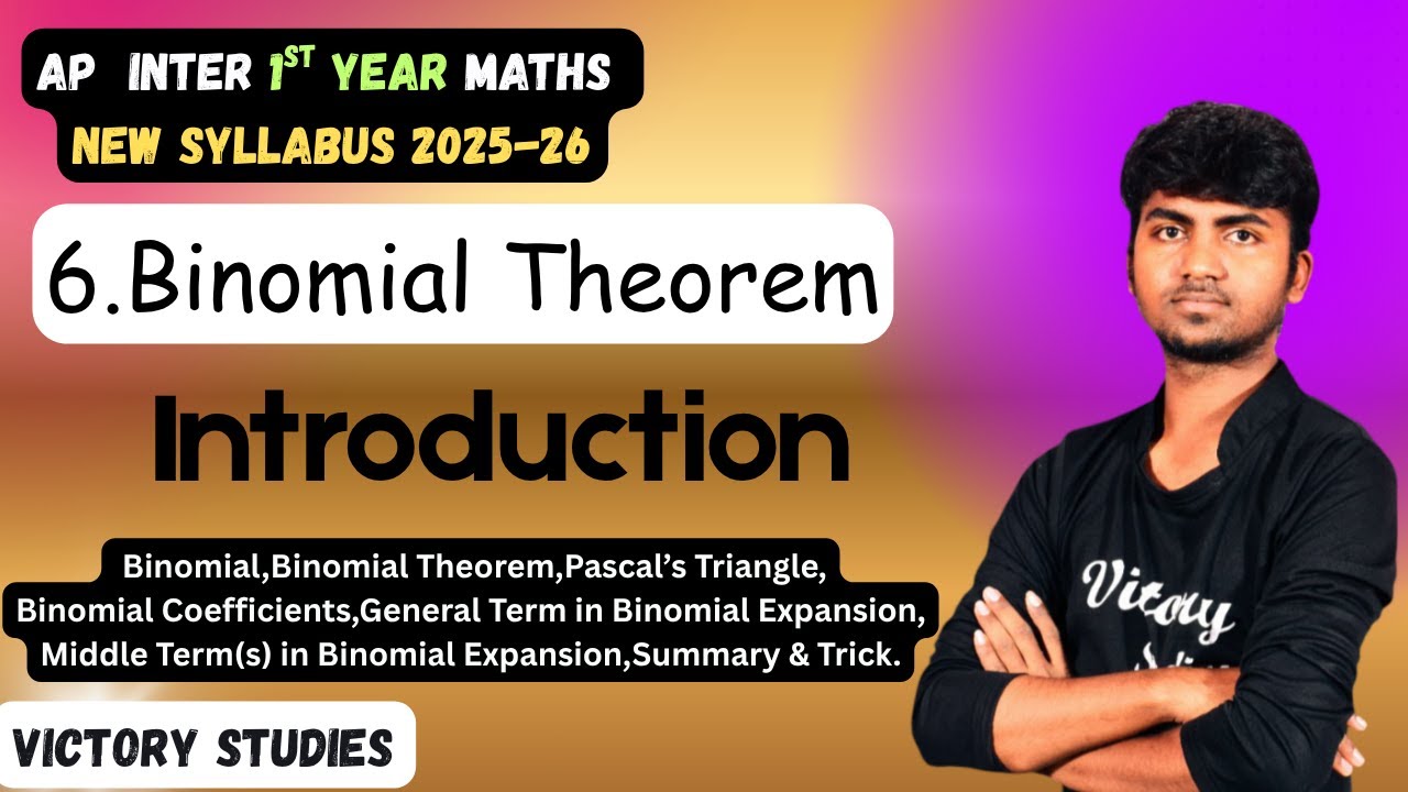 Binomial Theorem Class 11 | Class 11 Binomial Theorem Introduction ...