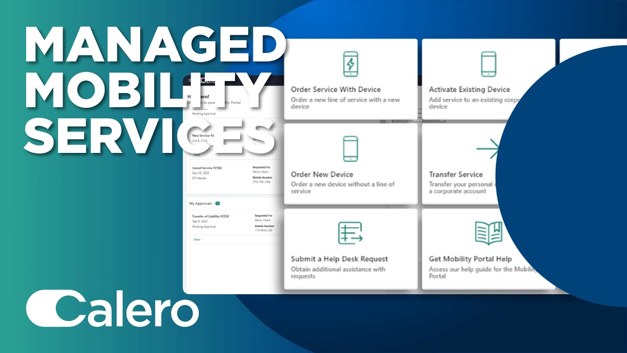 The Calero.com Solution | Managed Mobility Services - YouTube