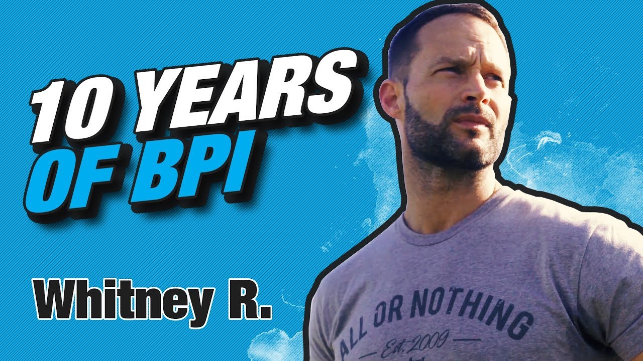 10 Years of BPI Sports - Whitney Reid - YouTube