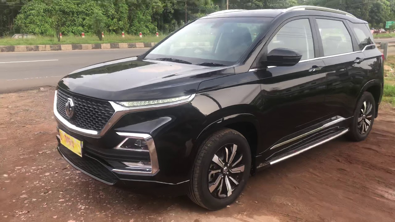 My MG hector black modified - YouTube