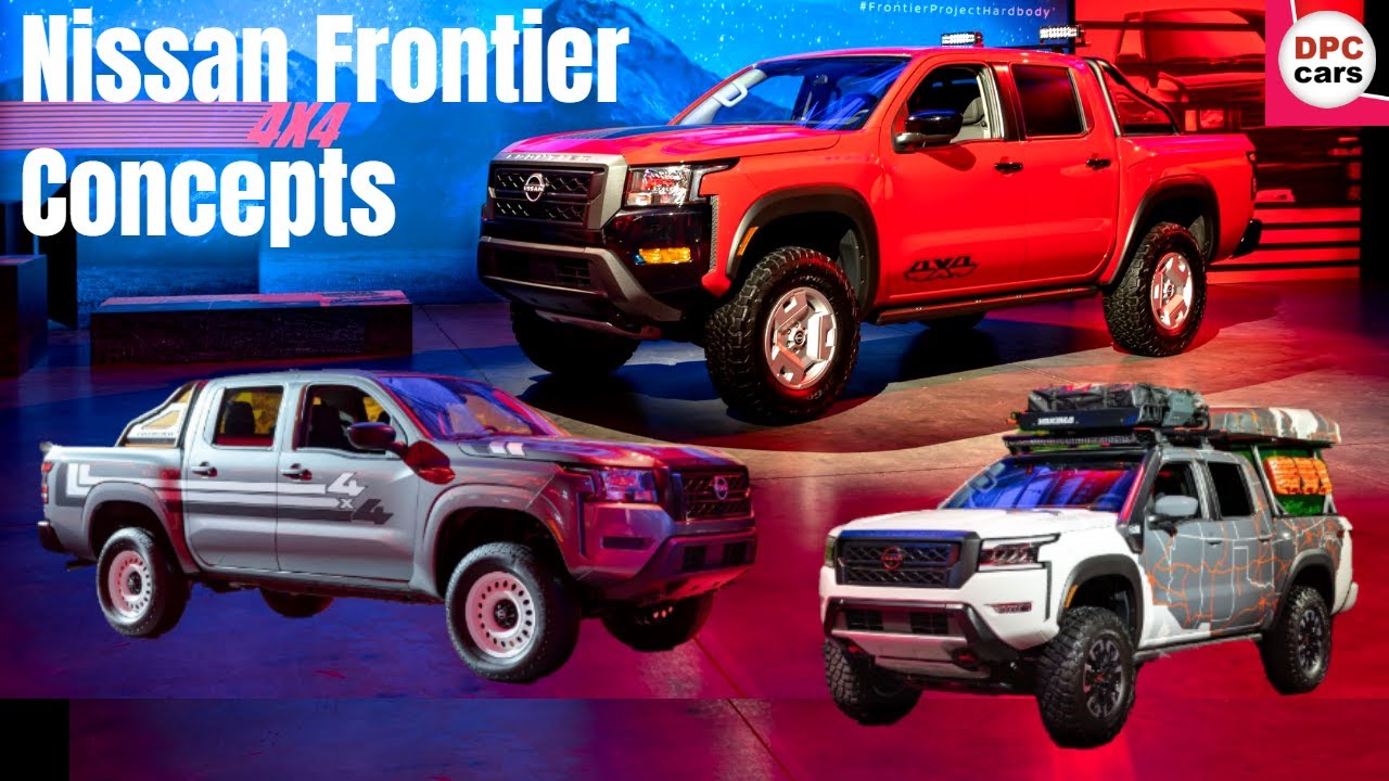 Customized Nissan Frontier Truck Concepts Revealed - YouTube
