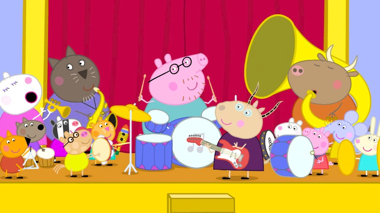 L'orchestre de l'école | Peppa Pig Français Episodes Complets - YouTube