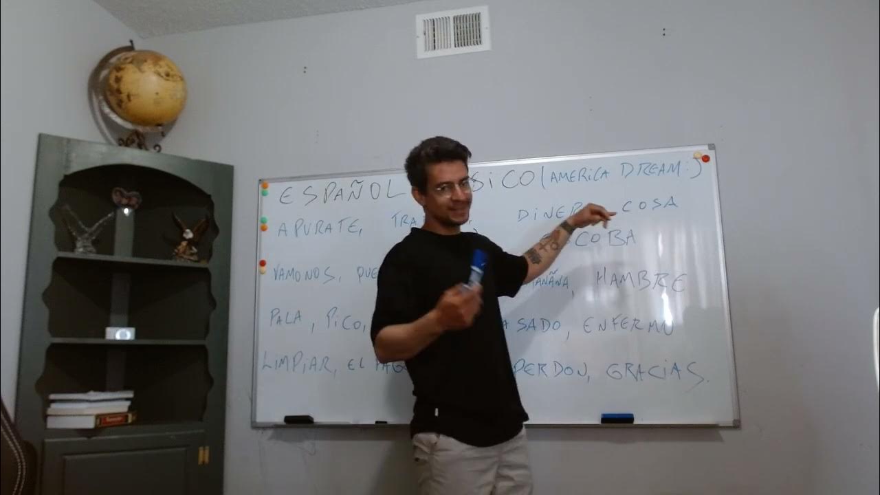 Basic Spanish Learn 20 words. - YouTube