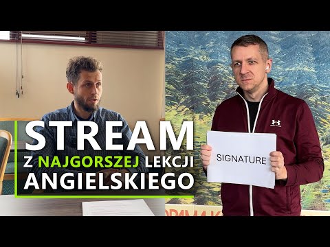 Twój nauczyciel gdyby kazali mu streamować lekcje