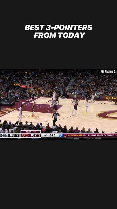 BEST 3-POINTERS FROM THE NIGHT | #Shorts - YouTube