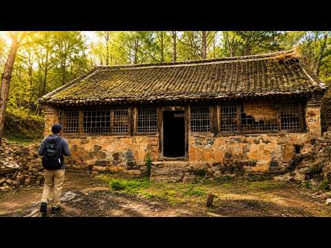 After paying his last debt, he returned home to restore his old wooden house and start a new life