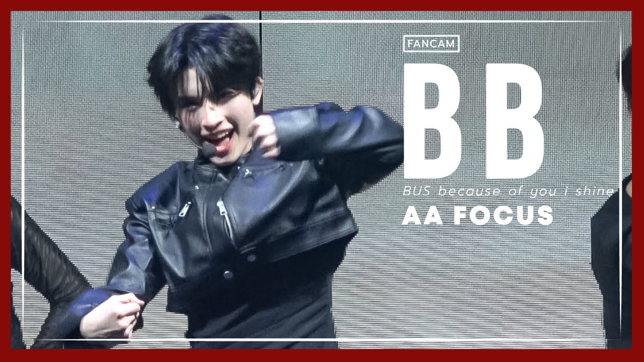 [FANCAM] BB - BUS [AA Focus] || 070925 #MchoiceMintAwards2025xBUS - YouTube