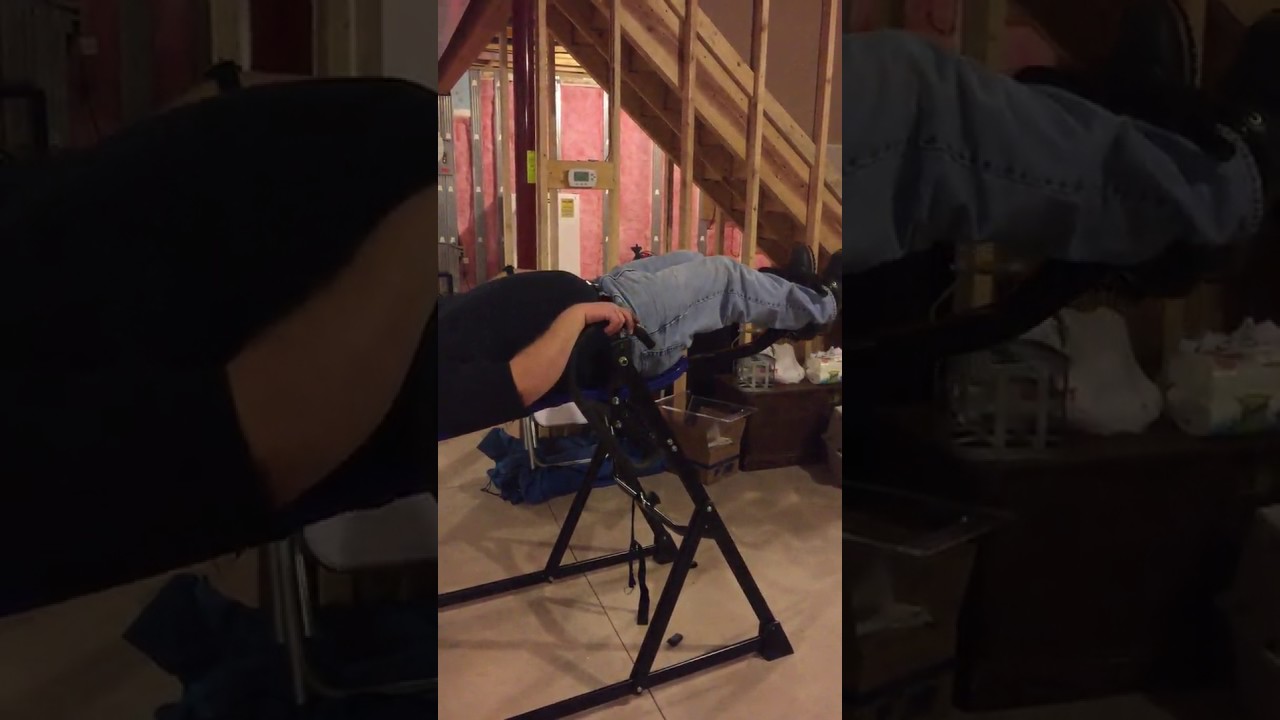 Emer Gravity Fitness Therapy Inversion Table EMERI-07E - BizarkDeal ...