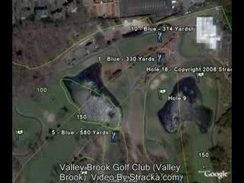 "Valley Brook Golf Club (Valley Brook)" Flyover Tour - YouTube