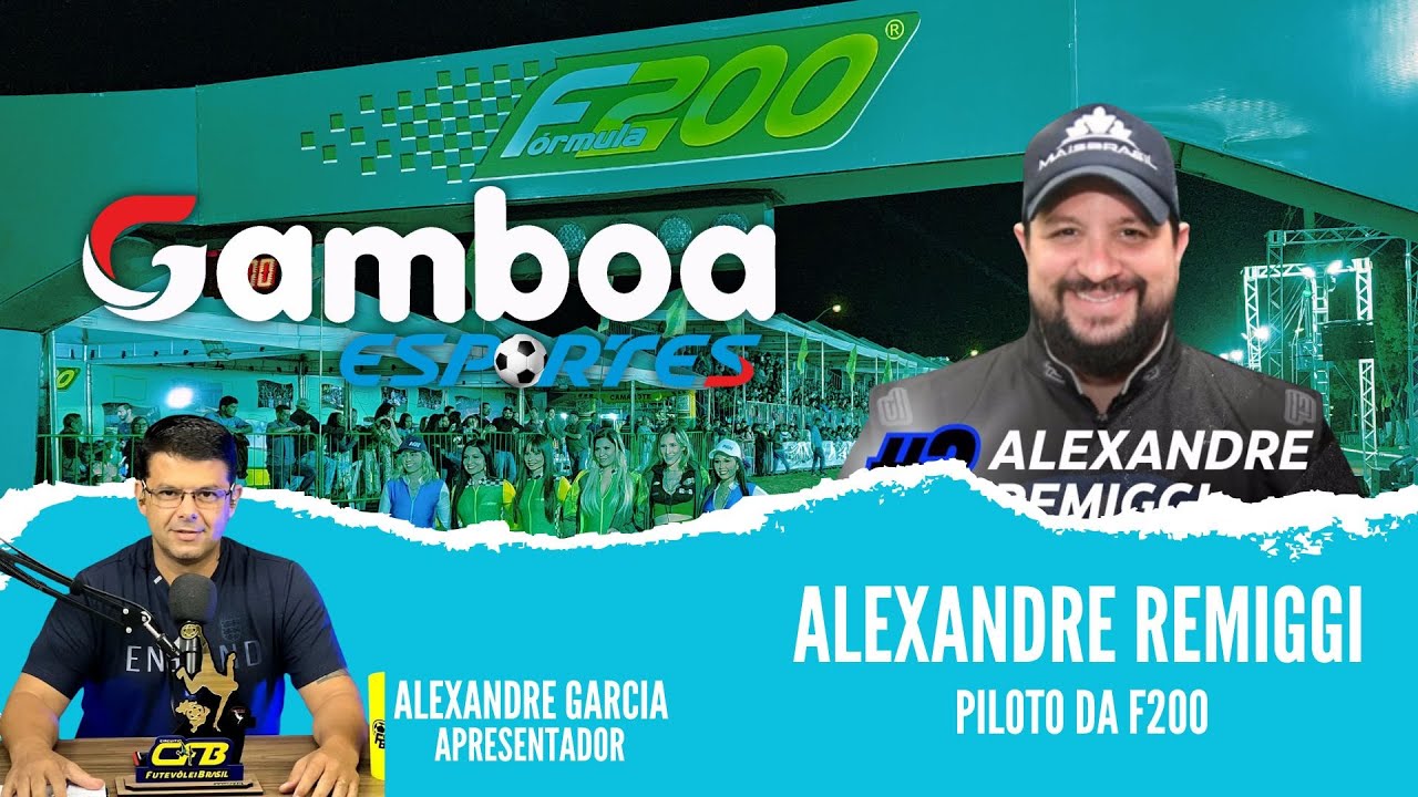 Gamboa esportes ao vivo - convidado de hoje é o piloto da F200 ...