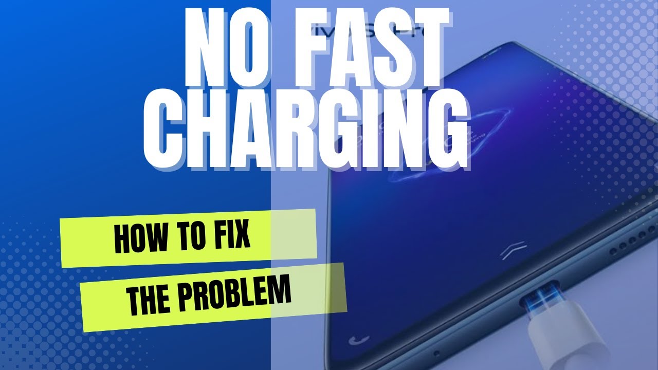 How to fix the slow charging problem - YouTube