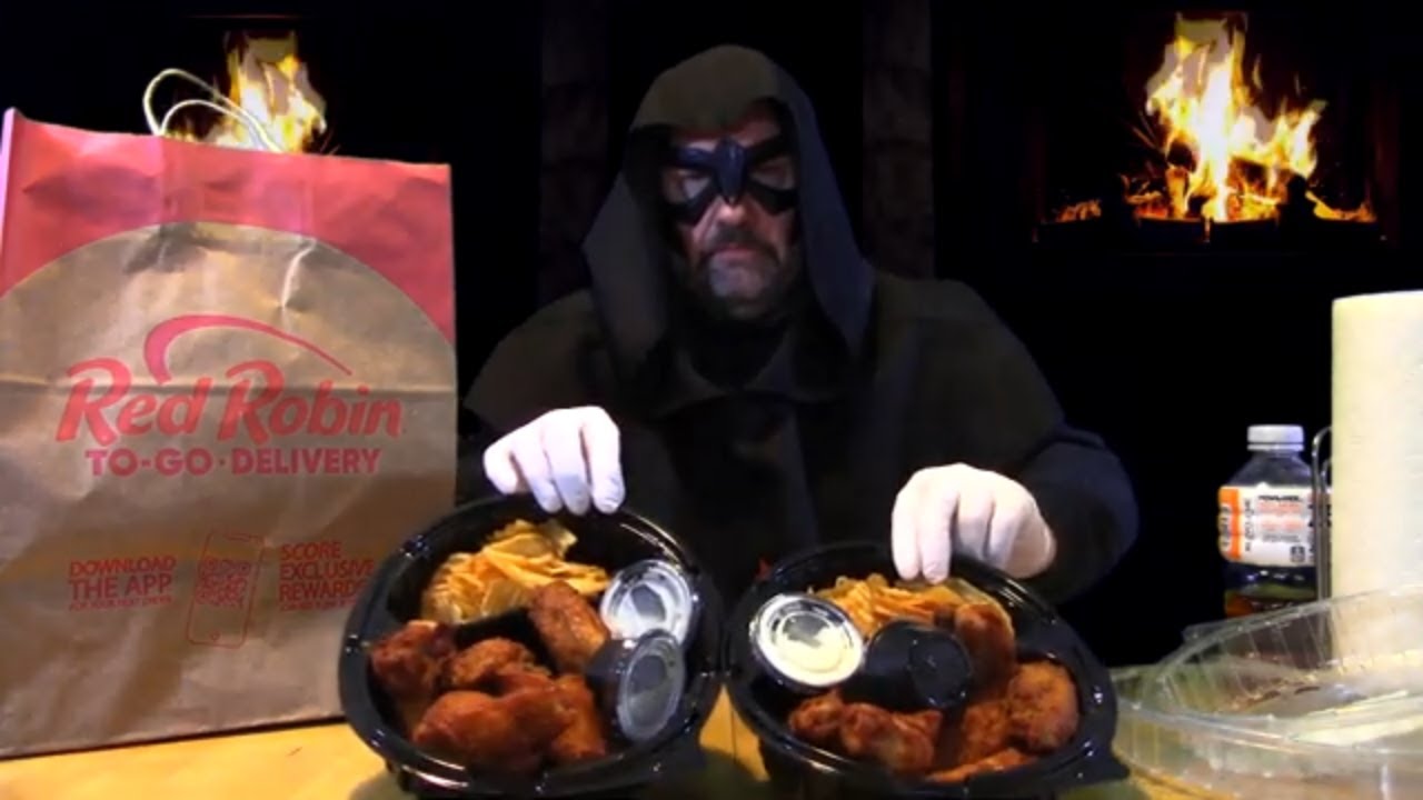 FOH - Red Robin Scorpion Dry Rub Wings Review - YouTube