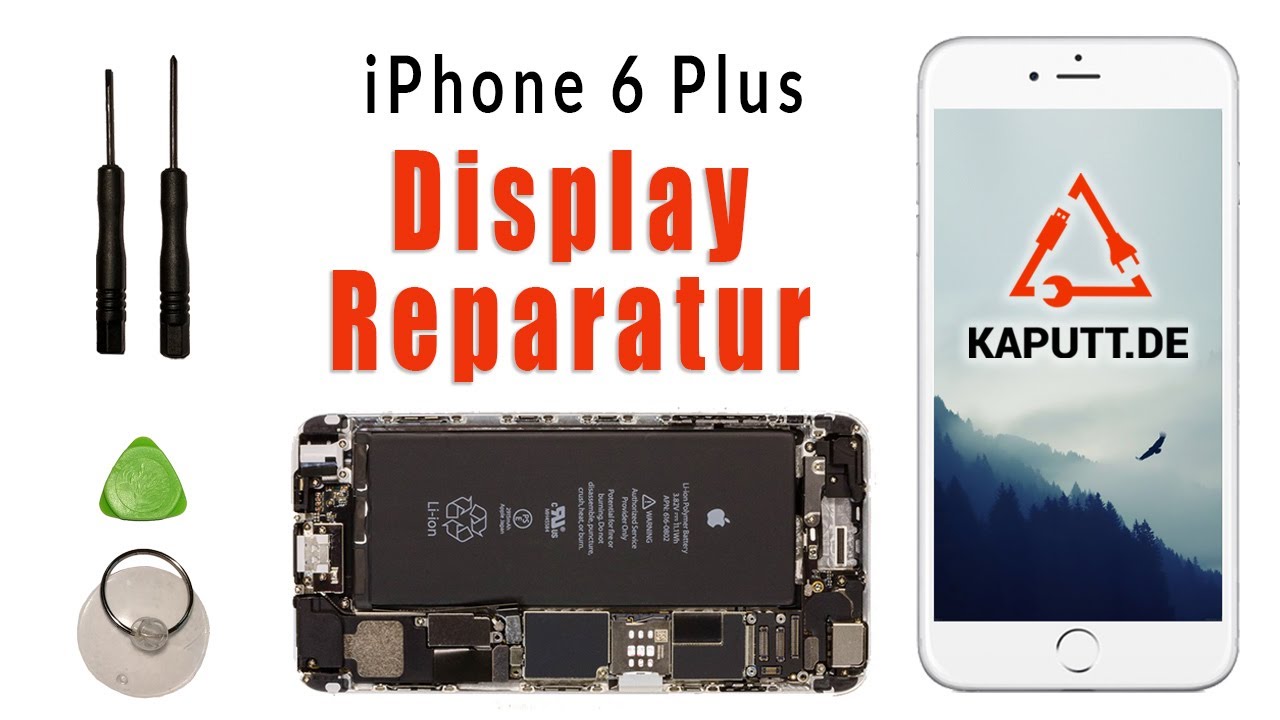 iPhone 6 Plus Display wechseln | EINFACH ERKLÄRT - YouTube