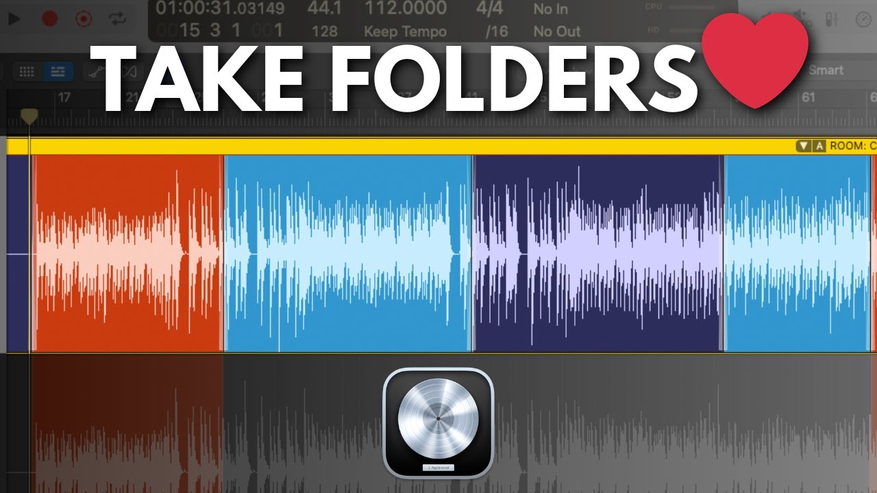 Mastering Take Folders in Logic Pro: A Must Know! - YouTube