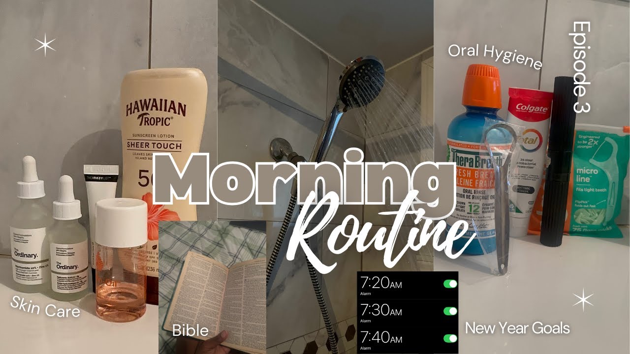 Building Better Habits || Setting a PRODUCTIVE MORNING ROUTINE for 2025 ...