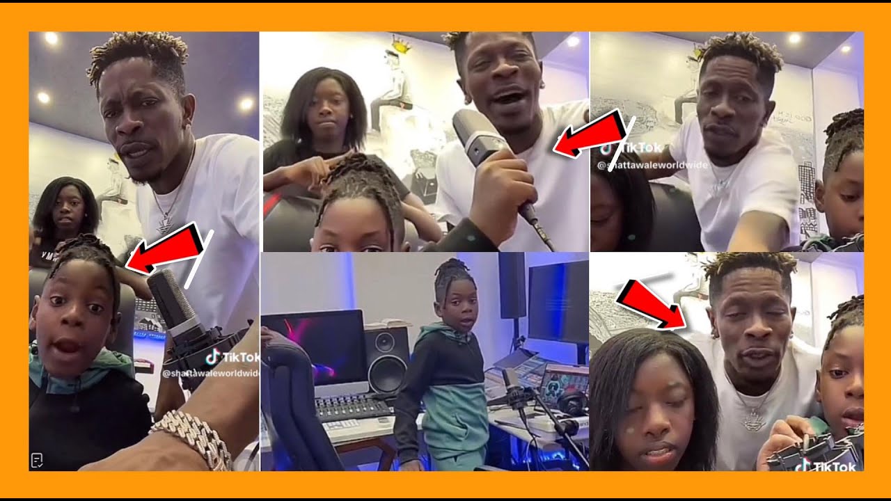 Wow.. Shatta Wale & His Daughter Celebrates His Son Shatta Majesty ...