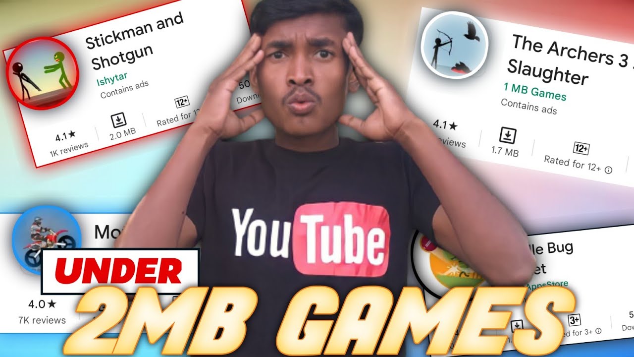 under 2 MB games| no investment - YouTube