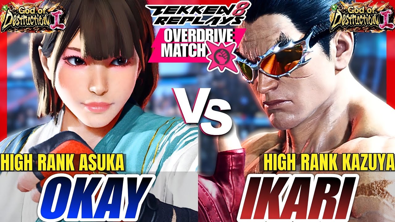 Tekken 8 - Okay (Asuka) vs Ikari (Kazuya) - Epic Ranked Match - YouTube