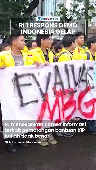 Prabowo Respons Kritikan Mahasiswa soal Aksi Demo Besar-Besaran Indonesia Gelap, Beri Perintah ...