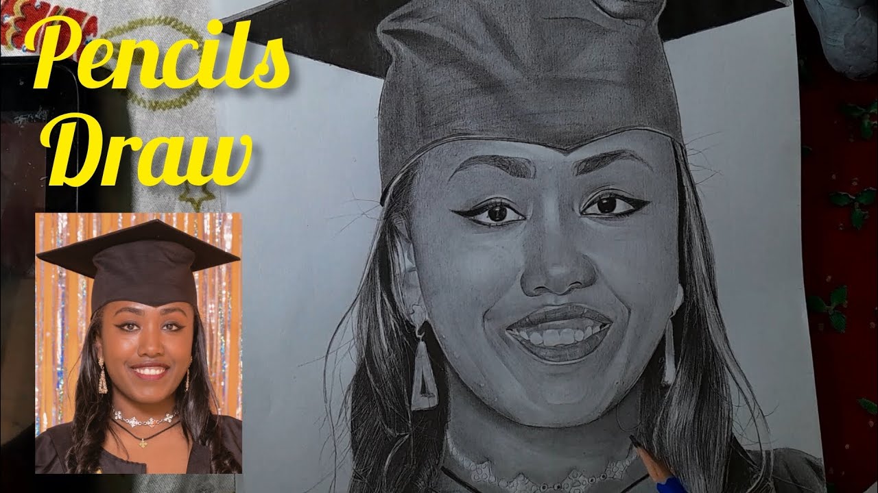 you want to learn how to do a pencil drawing this is the place - YouTube