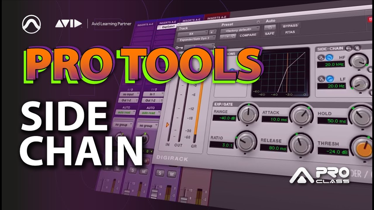 Como Configurar Side Chain no Pro Tools - ProClass Treinamentos - YouTube