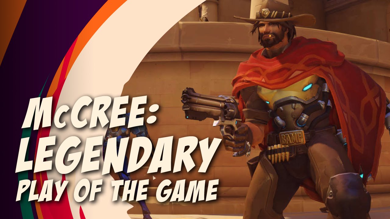 Overwatch: McCree's Legendary Sacrifice (Play of the Game) - YouTube