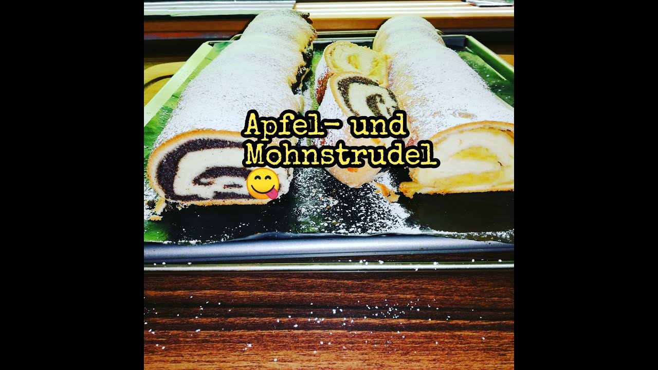 APFEL UND MOHN STRUDEL(JABLECNY A MAKOVY ZAVIN) - YouTube