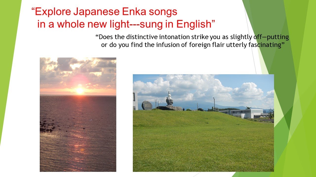 Let's sing a Japanese Enka song in English. - YouTube