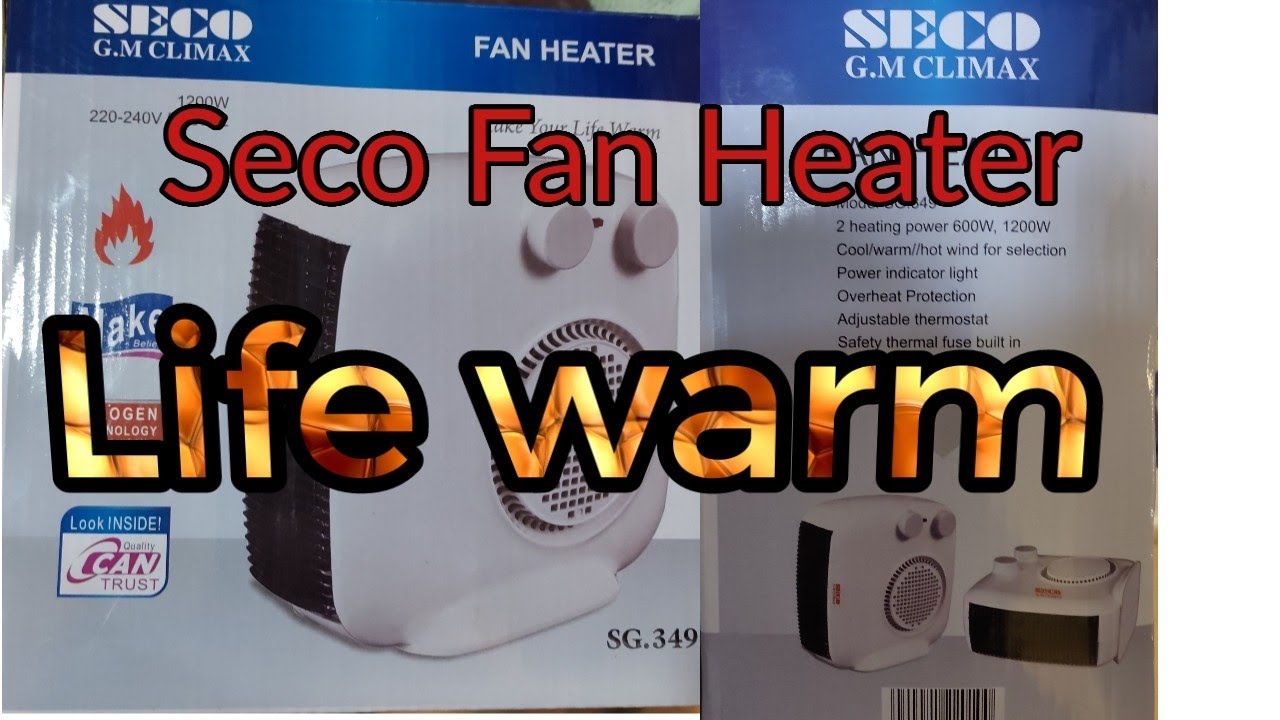 SECO Fan Heater/Best Room Heater price in pakistan /Sultan Appliance ...