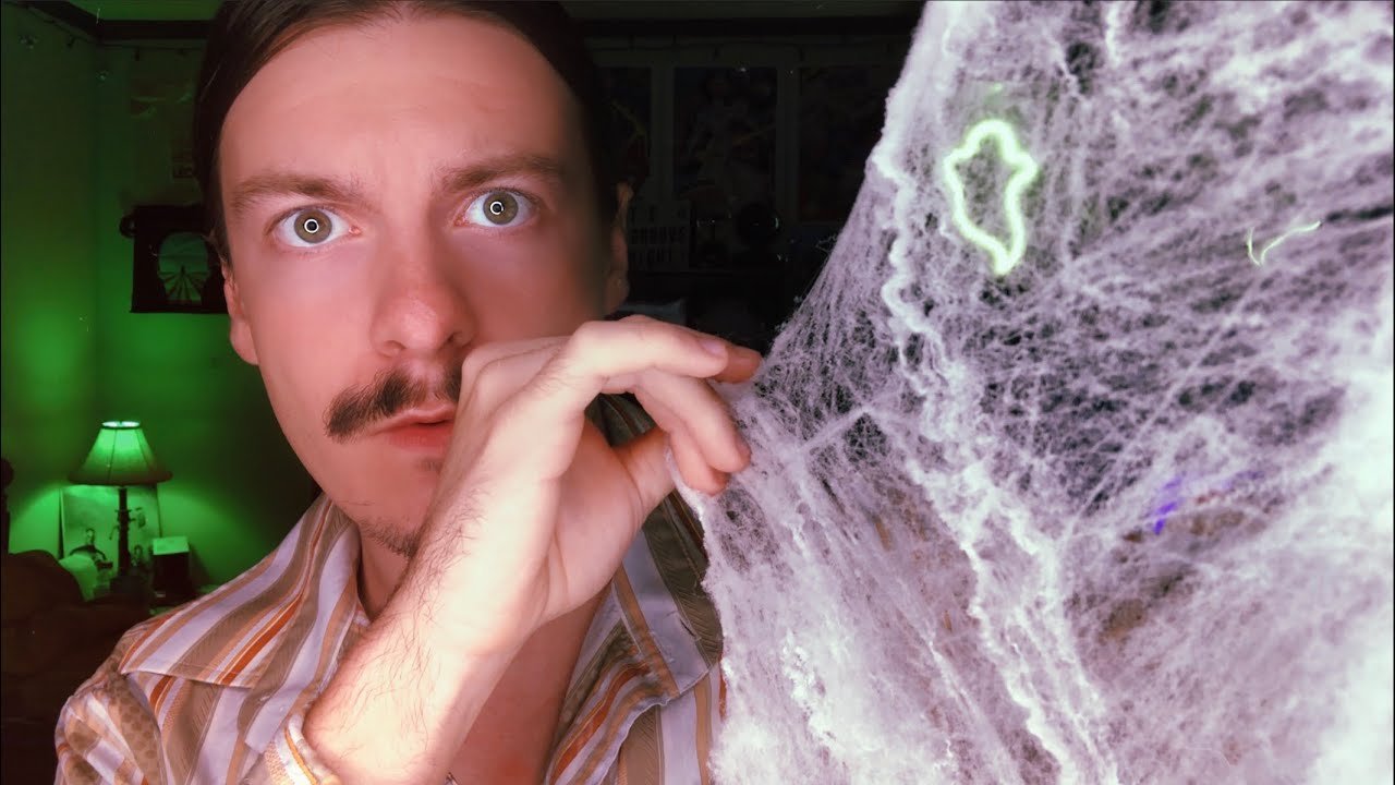 [ASMR] The Spider Web Trigger AKA Getting Spider Web Off Your Face ...