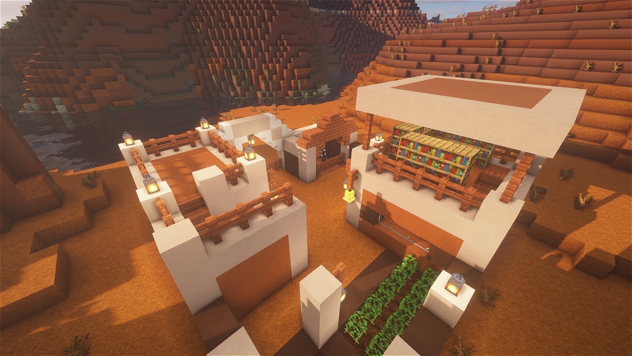 Minecraft Starter House: Badlands Biome - Canyon Fort - Once Chunk ...