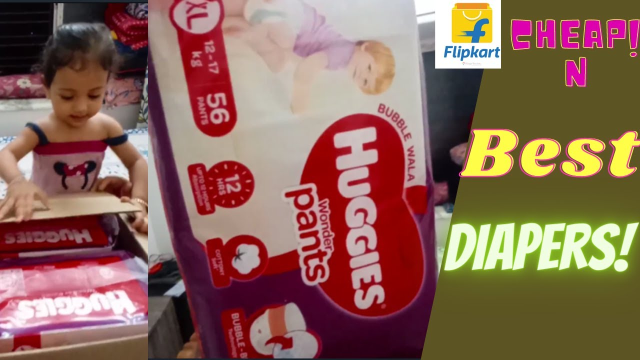 Best Affordable Diapers Bubble Wala | Review | Huggies unboxing ...