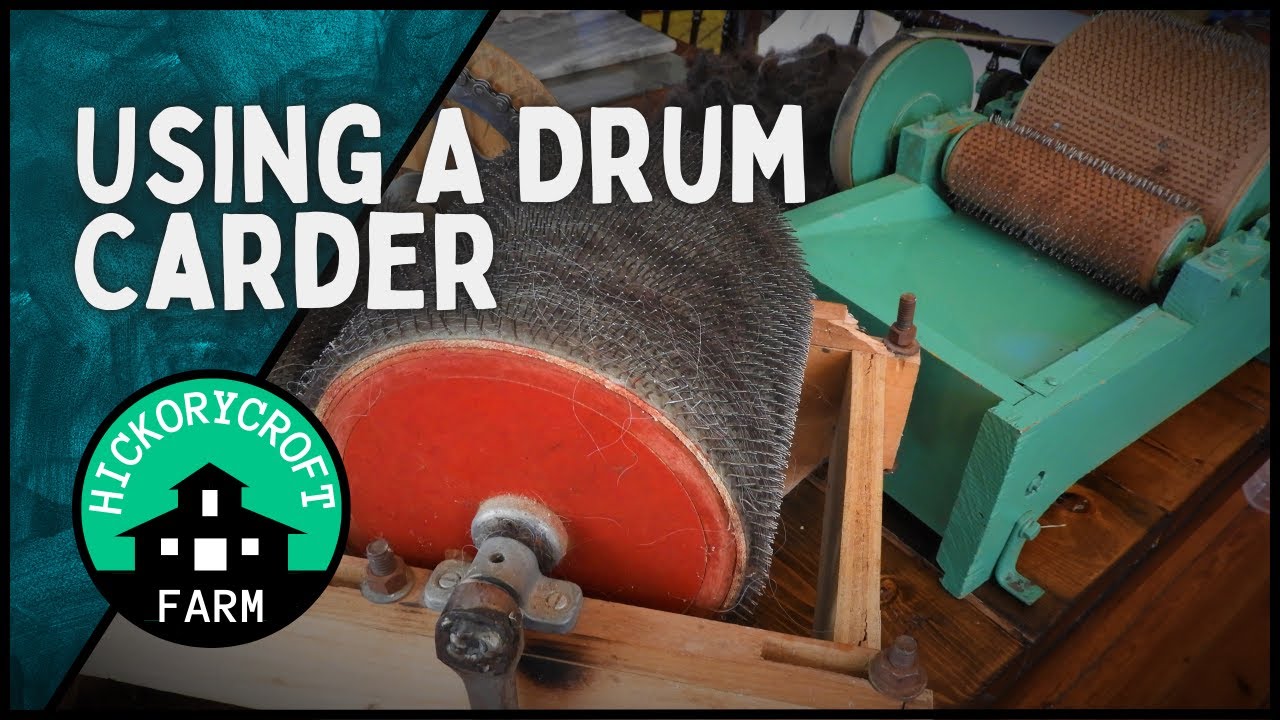 CARDING SHEEP WOOL: Drum Carding ICELELANDIC SHEEP Wool (From Fleece ...