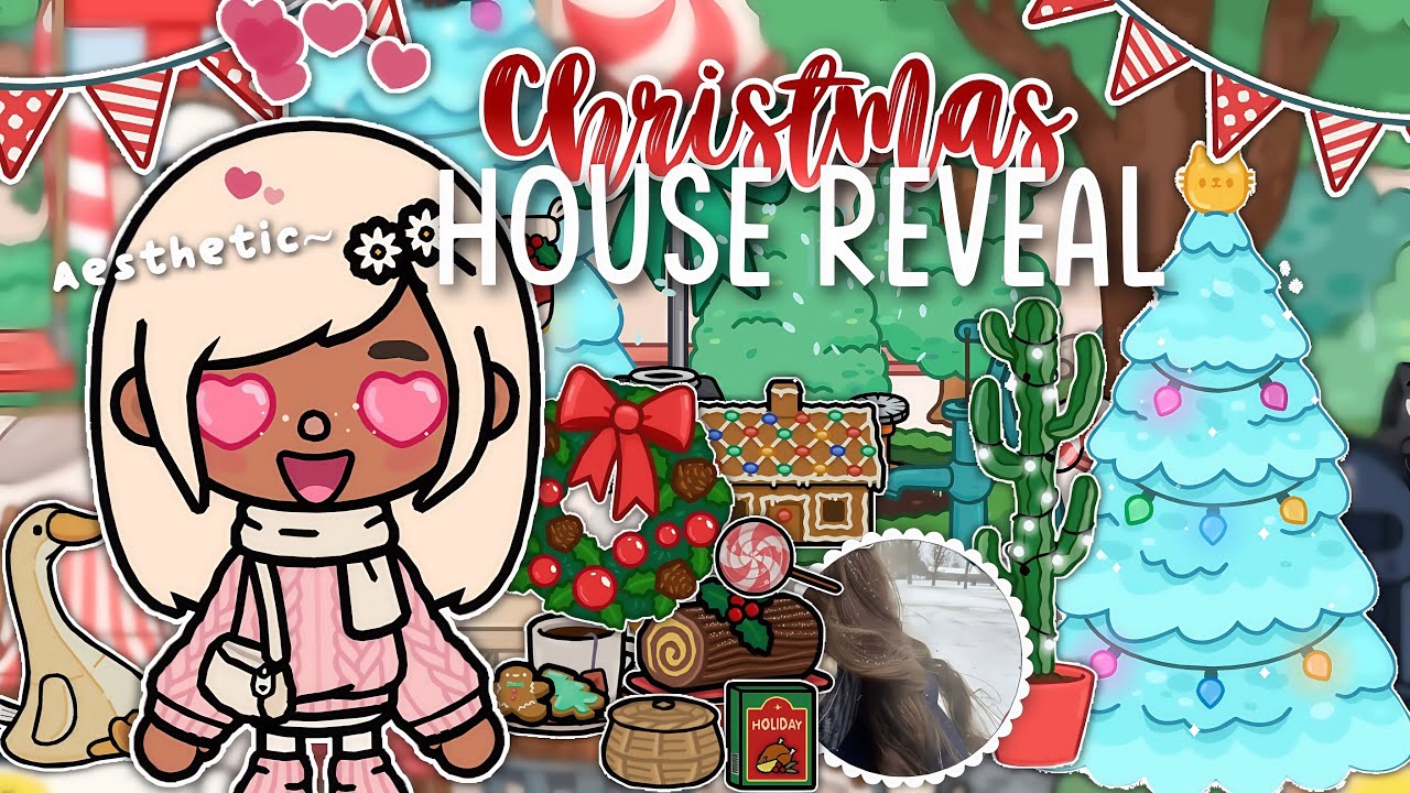 Toca boca Christmas house idea🌨 ️🎄┆. ˚ ∘ |*cluttered*😍🪽 - YouTube
