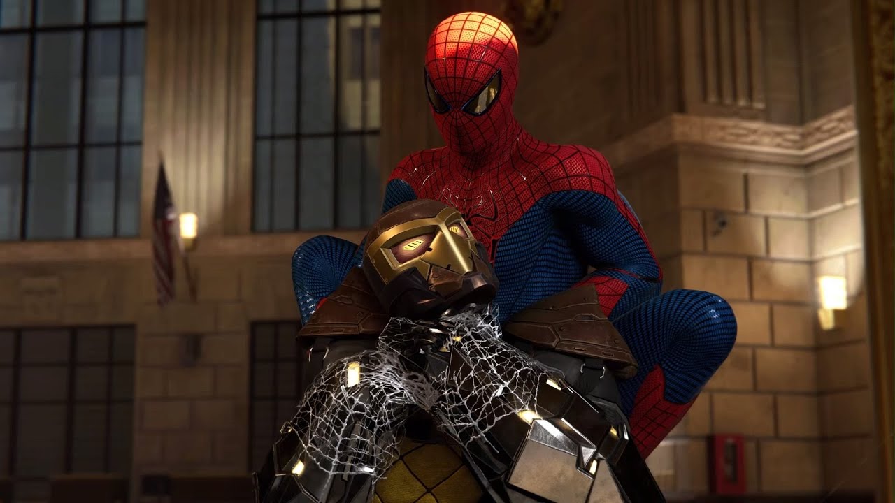 Peter Vs Shocker With TASM Suit - Spider-Man Remastered - YouTube