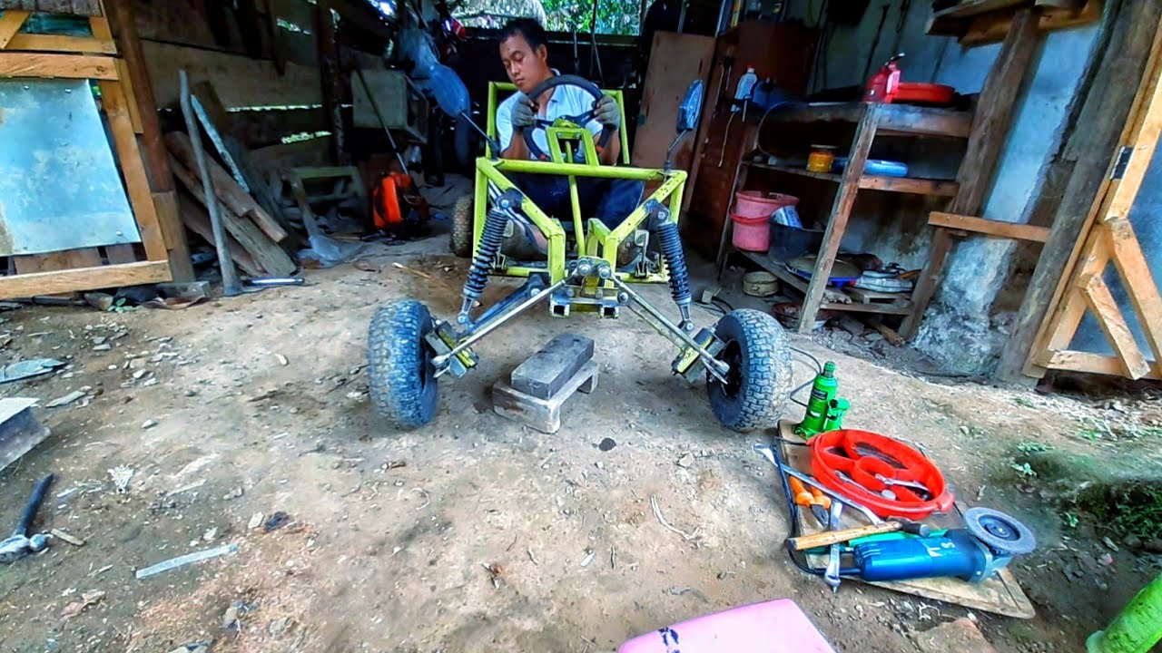 GO KART HOMEMADE | CROSS KART | MINI BUGGY HOMEMADE, MINI JEEP | MOBIL ...