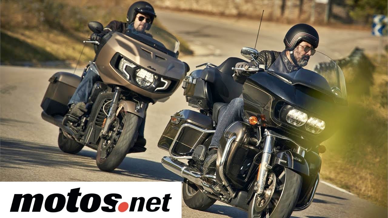 Indian Challenger Dark Horse y Harley Davidson Road Glide | Noticias ...