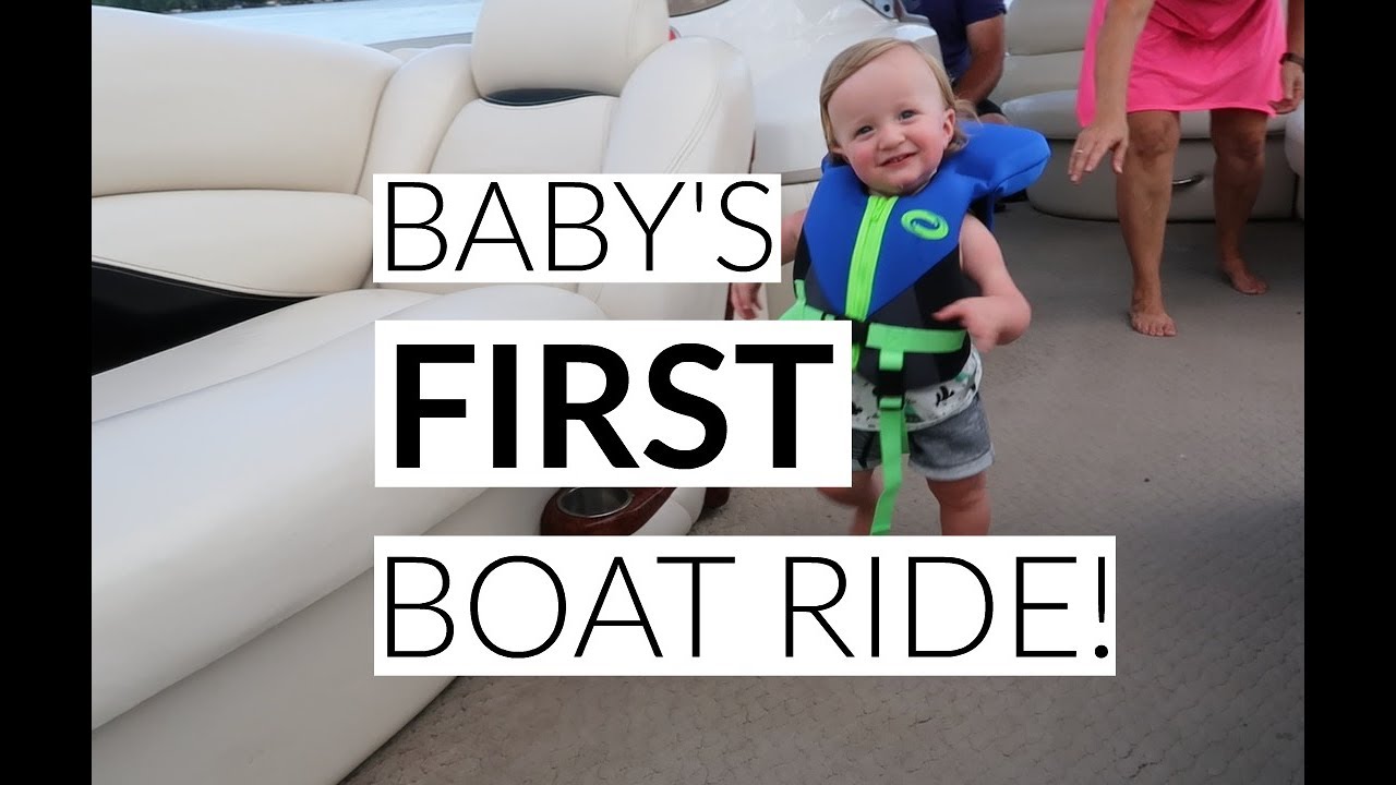 Baby's First Boat Ride | Family Vlog - YouTube