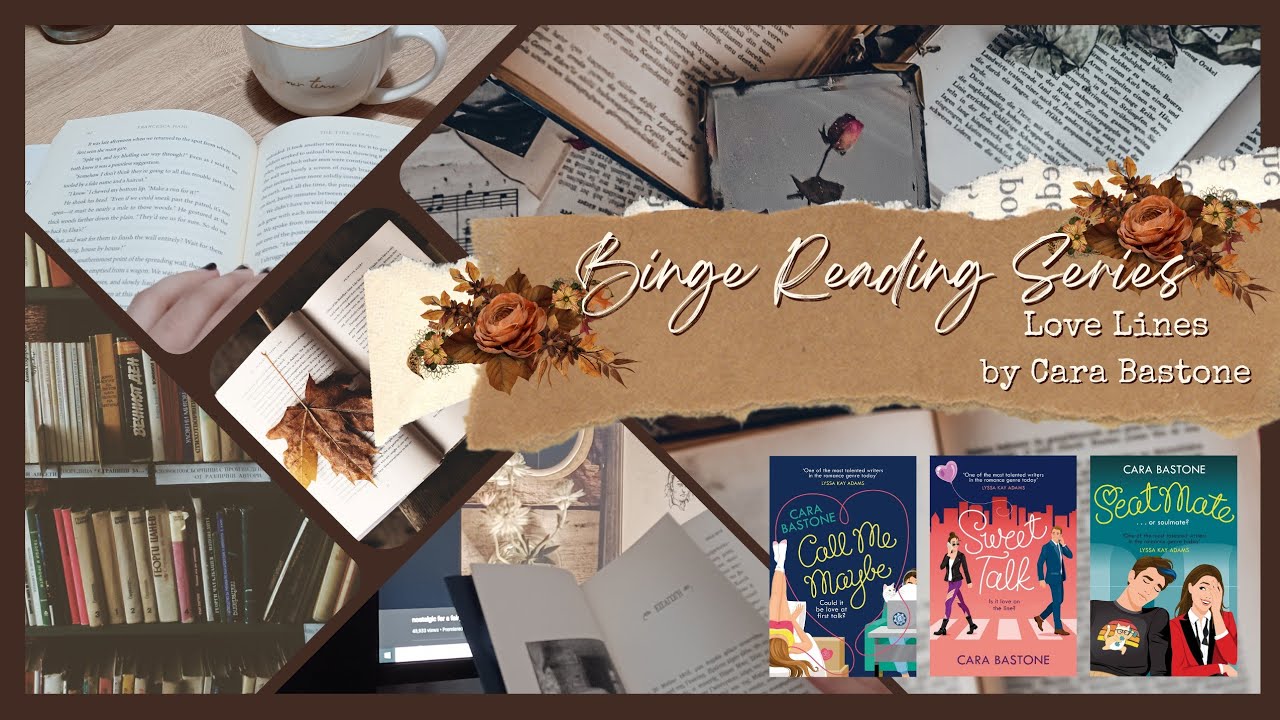 Binge Reading "Love Lines" Series by Cara Bastone - YouTube