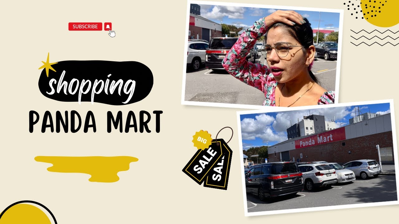 Shopping Day:होली 🎉शॉपिंग 🛍️चलिए चलते है Auckland के फ़ेमस Panda🐼 Mart ...