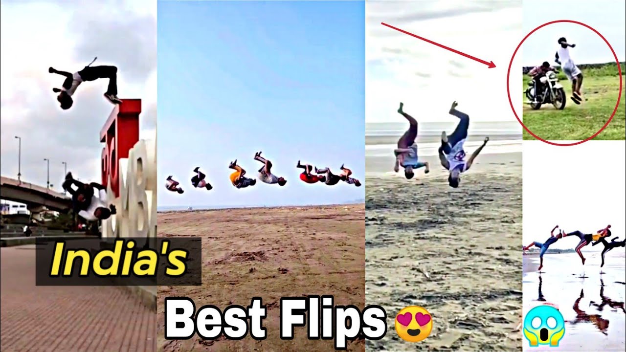 INDIA'S BEST FLIPS & TRICKING 😱🔥 - YouTube