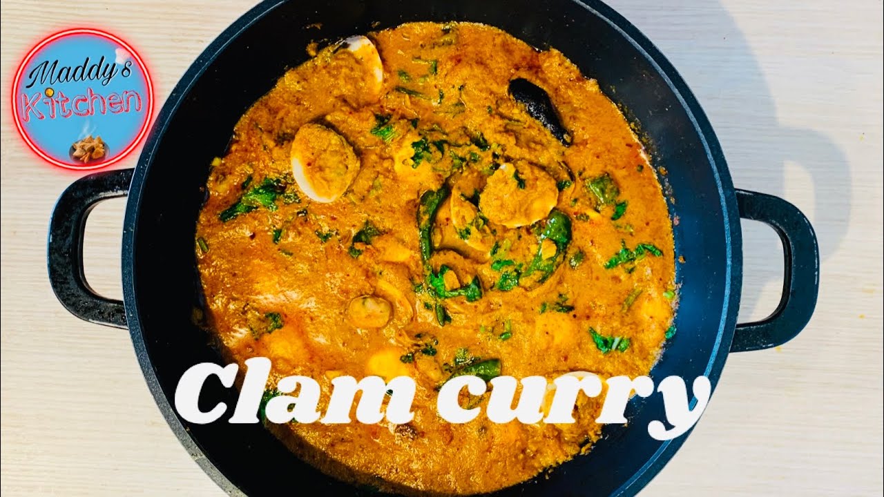 Clam curry | शिंपल्या मसाला | Seafood | Goan seafood recipes - YouTube