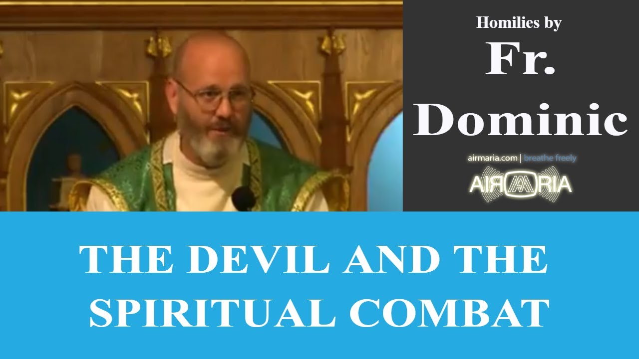 The Devil in the Spiritual Combat - Jun 10 - Homily - Fr Dominic - YouTube
