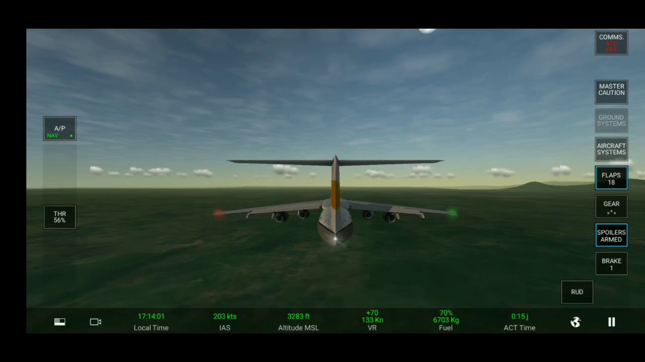 RFS | BEA Systems 146 Takeoff Iswahyudi Madiun (WARI) - Landing Juanda ...